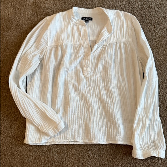 Amazing J Crew Gauze Shirt Images